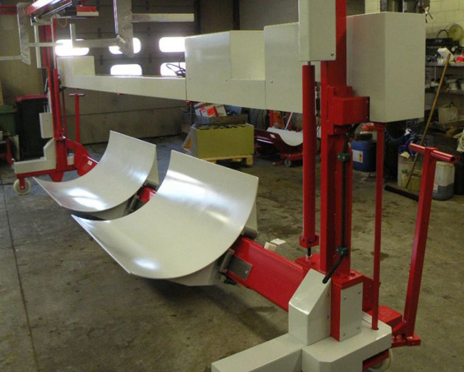 Warp beam truck for half and full warp beams - Suntech Fabric ...