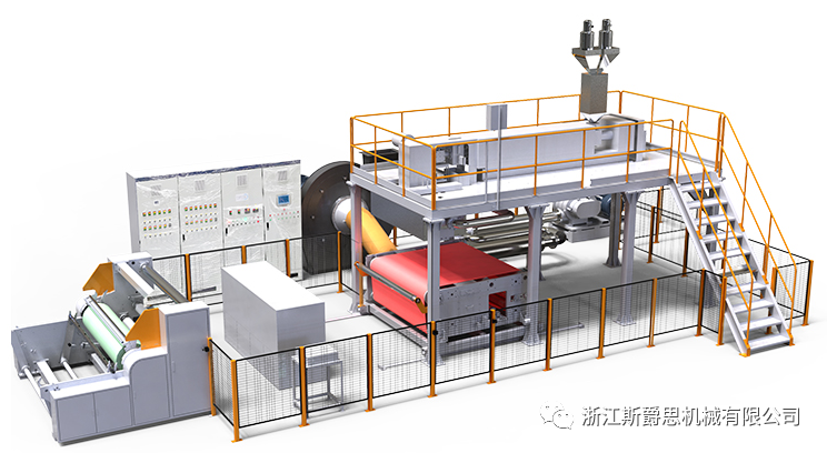 SUNTECH ST-AMB meltblown machine uses German demage CNC machining ...