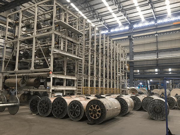 How to solve textile storage problems, Suntech beam stacker helps ...