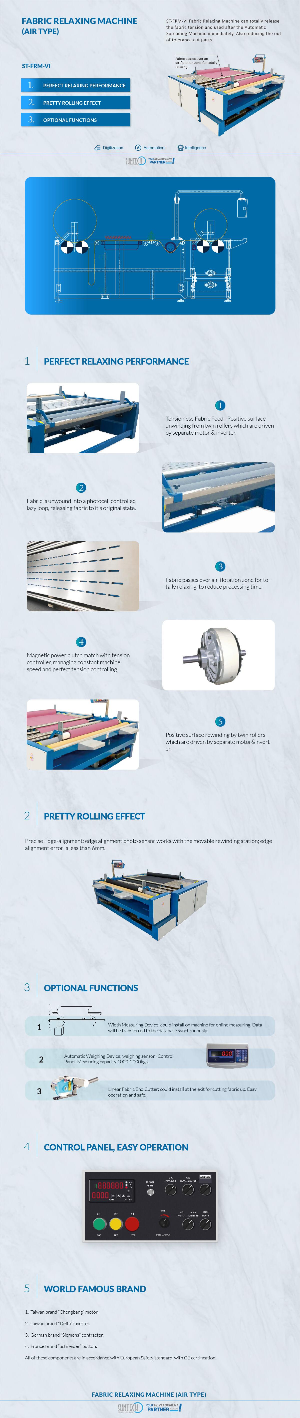 SUNTECH Fabric Relaxing Machine