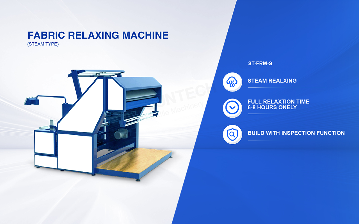 Steam Fabric Relaxing Machine| Textile Roll to Roll Relaxing Machine ...