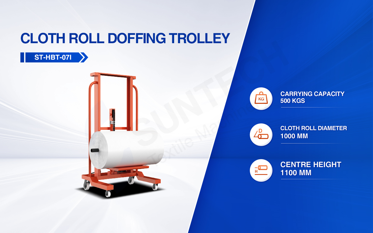 ST-HBT-07I HYDRAULIC FABRIC BEAM TRANSPORT TRUCK