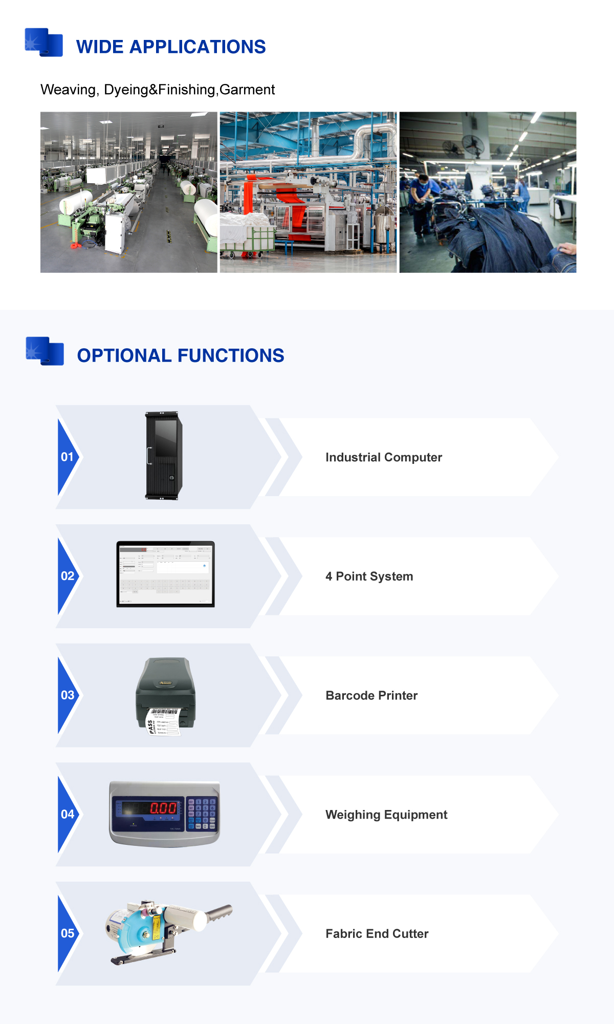 Fabric Inspection Rolling Machine | Fabric Checking M/C | SUNTECH