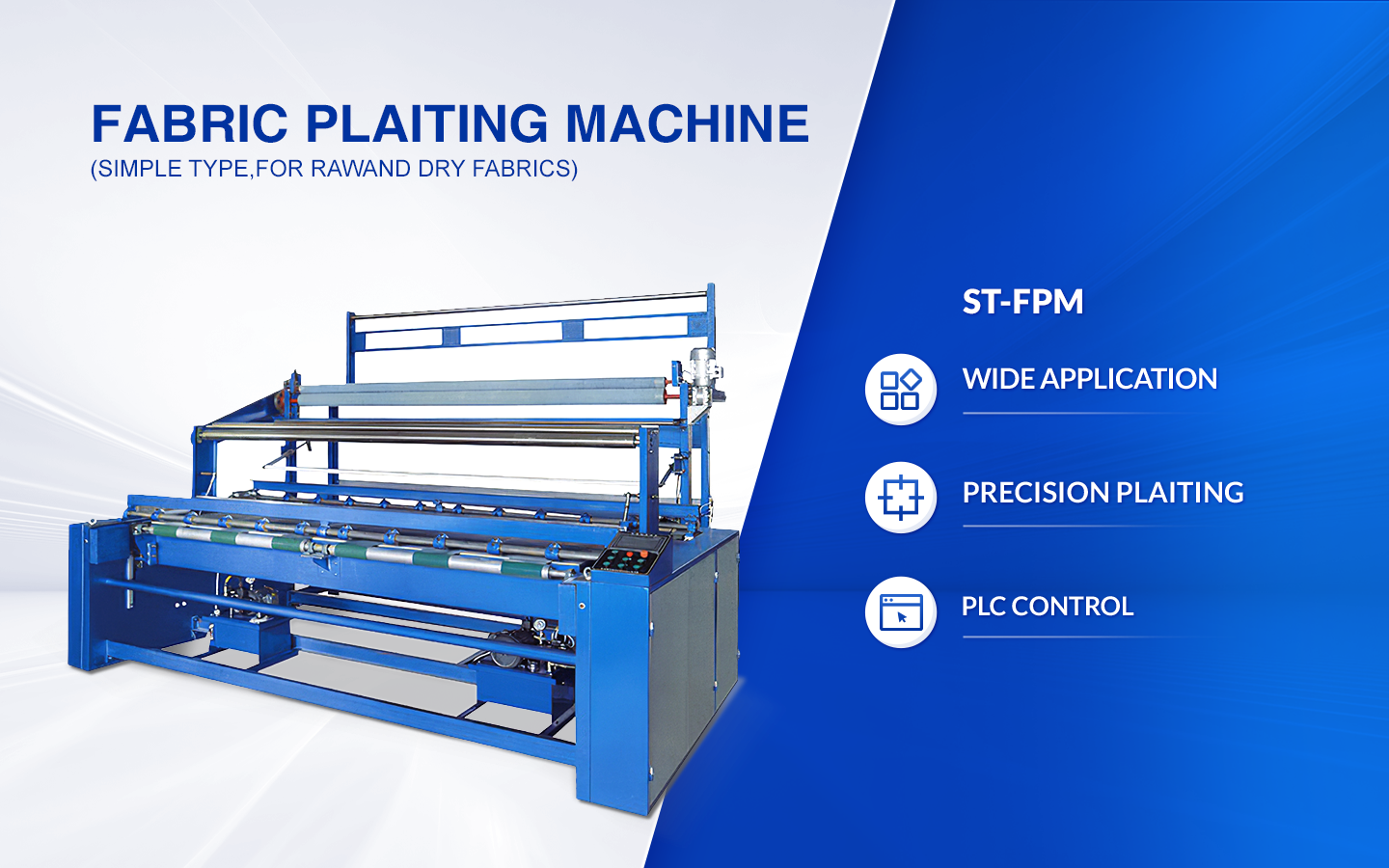 Fabric Plaiting Machine | SUNTECH