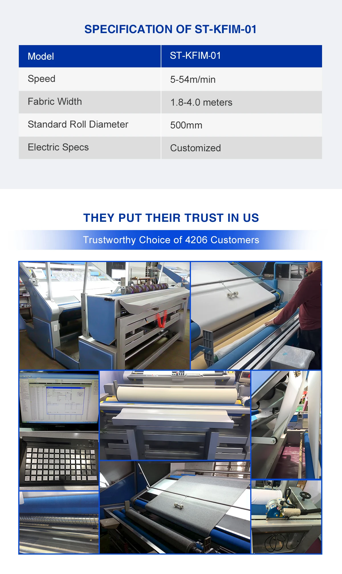 Fabric Inspection Table For Knits| Fabric Checking Machine| SUNTECH