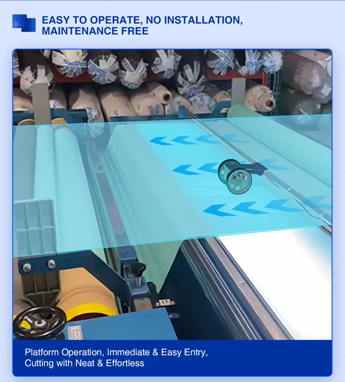 Fabric Measuring Machine | Fabric Inspection & Rolling M/C | SUNTECH