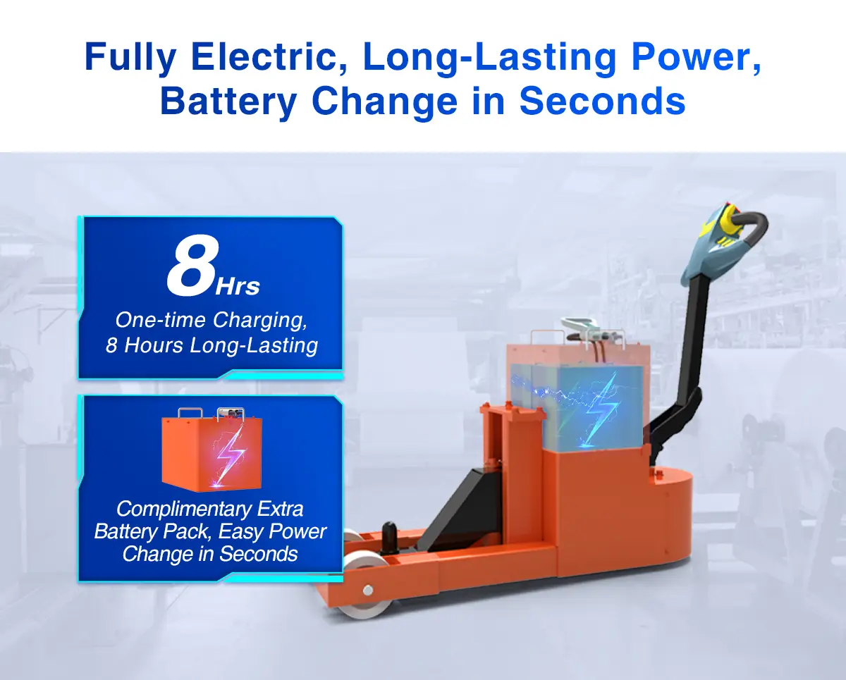 Electric A-frame Tow Tractor(Compact Type) | Tow Trolley | SUNTECH