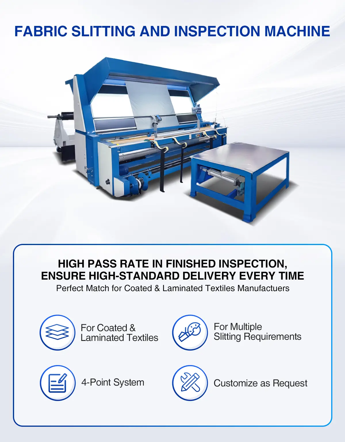 Fabric Slitter Machine| PVC Coated Machine| Laminate Fabric Rewind ...