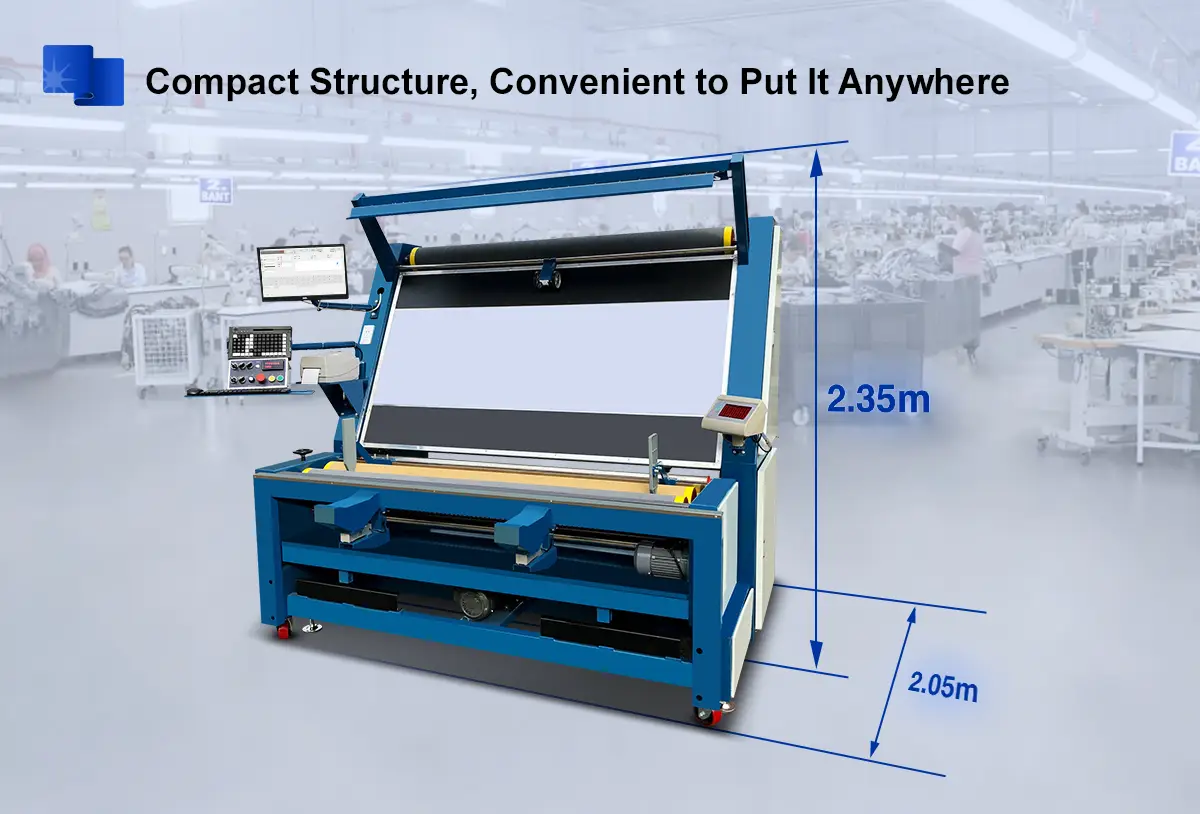 Fabric Inspection Machine| Fabric Checking & Rolling Machine| SUNTECH