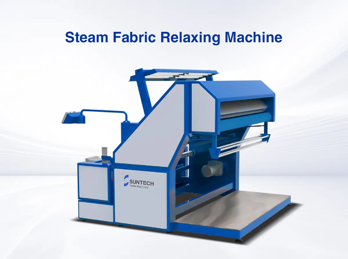 Steam Fabric Relaxing Machine | Textile Roll to Roll Releasing M/C ...